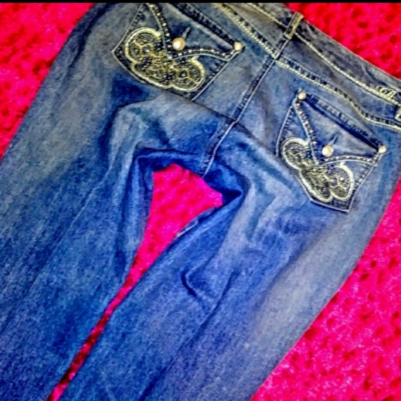 Code Bleu | Jeans | Code Blue Jeans Size P Slim Leg Crop Euc | Poshmark